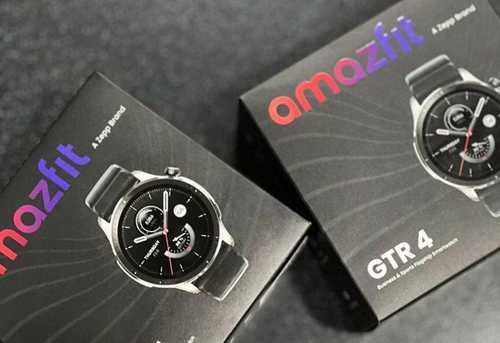 Новые Смарт часы Amazfit GTR 4 Gray Black