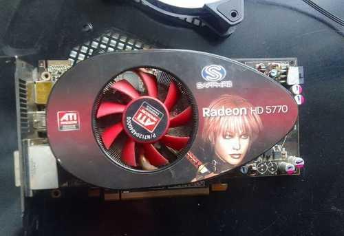 Видеокарта ATI Radeon HD 5770 1gb