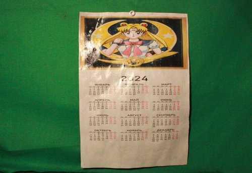 Авторский календарь с Сейлор Мун