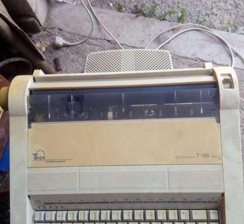 Электронная Пишущая машинка