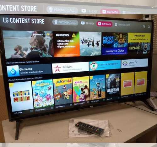 Телевизор LG 43 дюйма, SMART TV, Wifi, WebOS