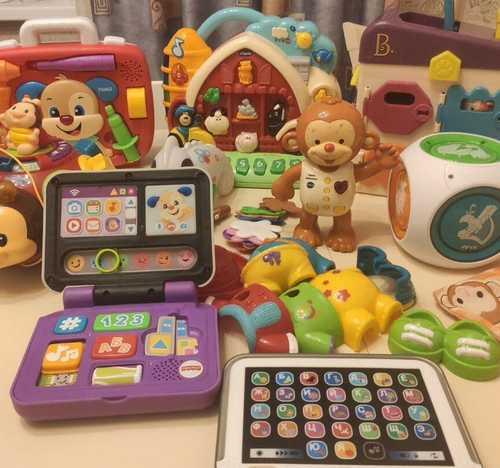 Chicco, Vtech, Fisher Price