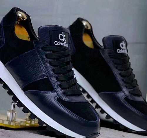 Кроссовки мужские кожаные Calvin Klein