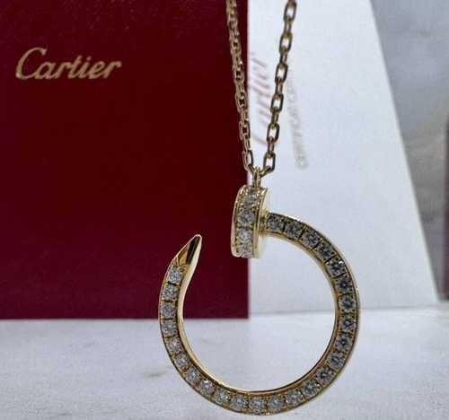 Подвеска cartier (18 ct) полный комплект