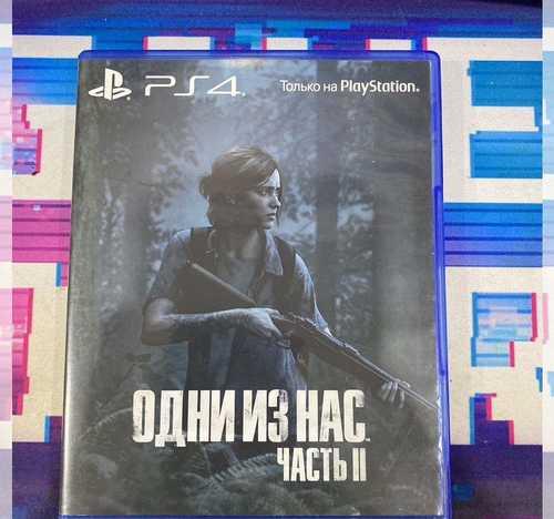 The last of us 2 ps4 диск на русском