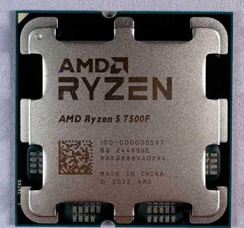 Процессор AMD Ryzen 5 7500F OEM/Магазин/Гарантия