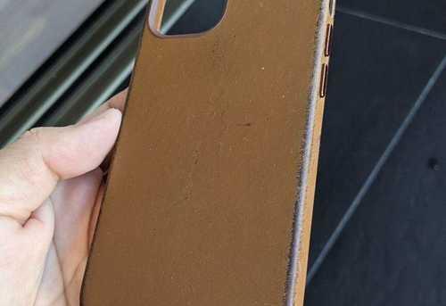 Чехол на iPhone 12 mini(apple leather case )