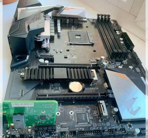 Материнская плата gigabyte B450 aorus elite