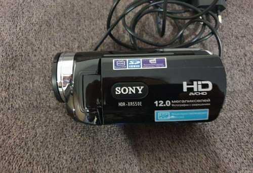 Видеокамера sony hdr xr550e