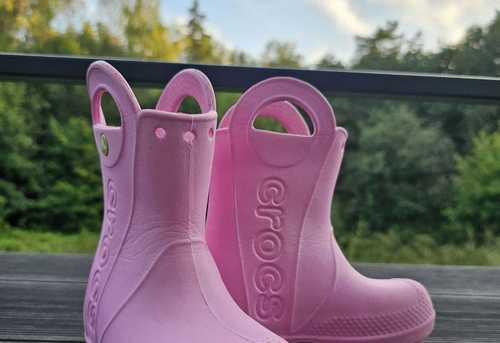 Резиновые сапоги crocs c7