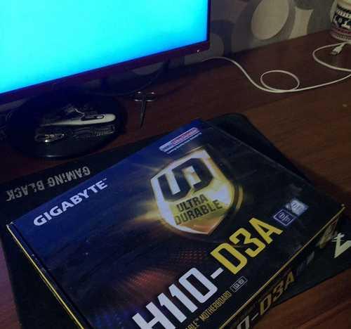 Материнская плата gigabyte GA-H110-D3A