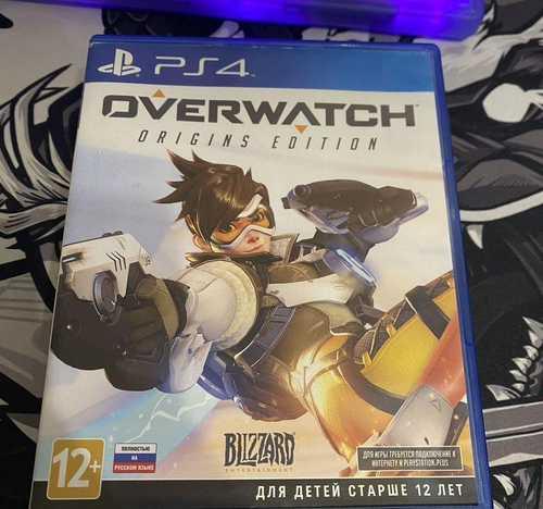 Overwatch диск на ps4