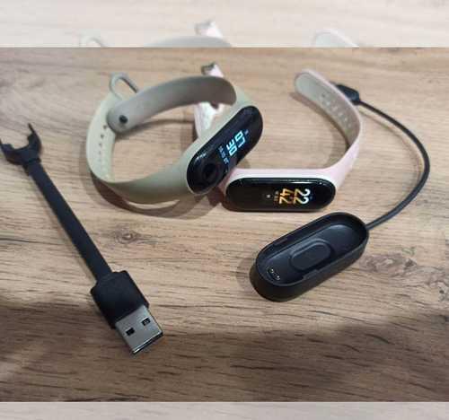 Фитнес браслеты Xiaomi Mi Band 4 и 3