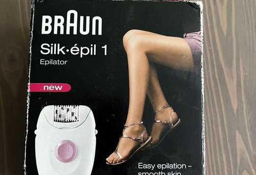 Эпилятор электрический braun silk epil 1