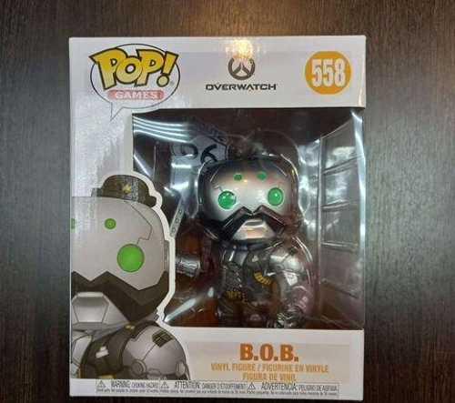 Фигурка Funko POP Overwatch: B.O.B. 15 см