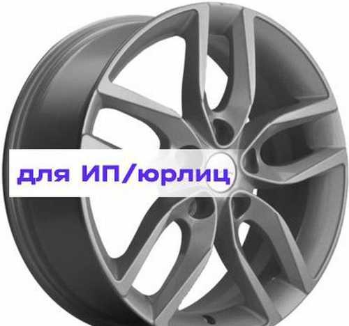 Khomen Wheels 6,5x17/5x114,3 ET49 D67,1 KHW1708 (Hyundai Creta) F-Silver