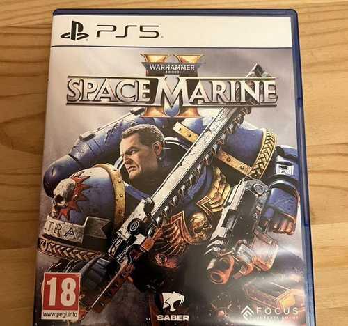 Warhammer 40000: space marine 2 (PS 5) диск