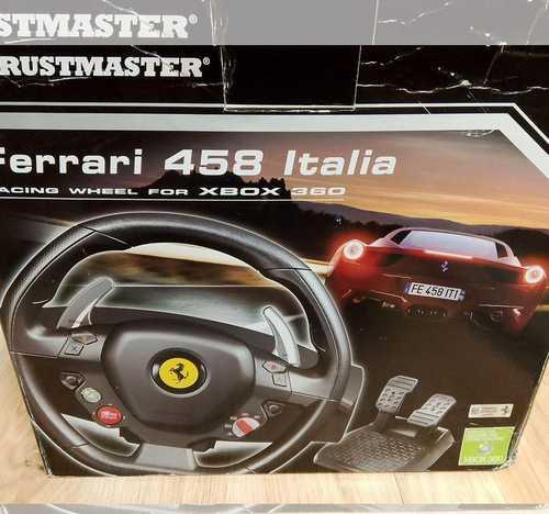 Игровой руль thrustmaster ferrari 458