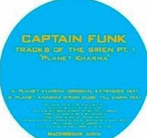 Captain Funk–Tracks Of The Siren Pt. 1/Винил