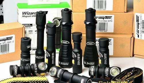 Тактический фонарь Armytek (канада)