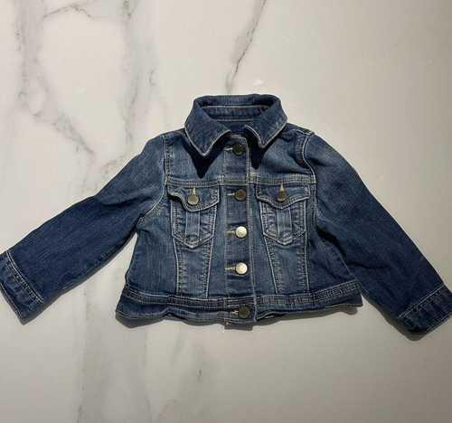 Джинсовая куртка baby gap 12 мес 80 см