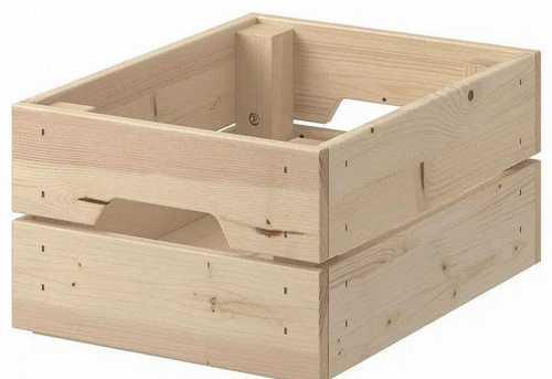Ящик деревянный IKEA кнагглиг