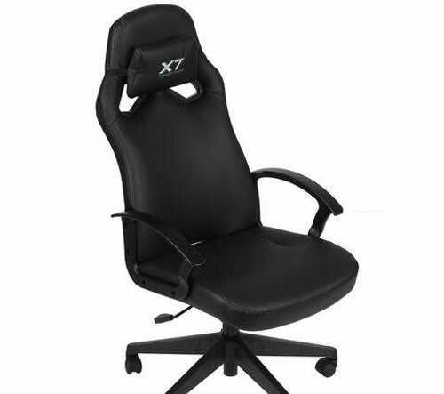 Кресло игровое A4Tech X7 GG-1000 Черный (Эко-кожа;
