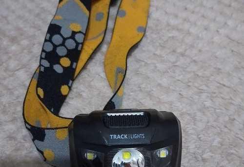 Фонарь налобный Vista LT Track