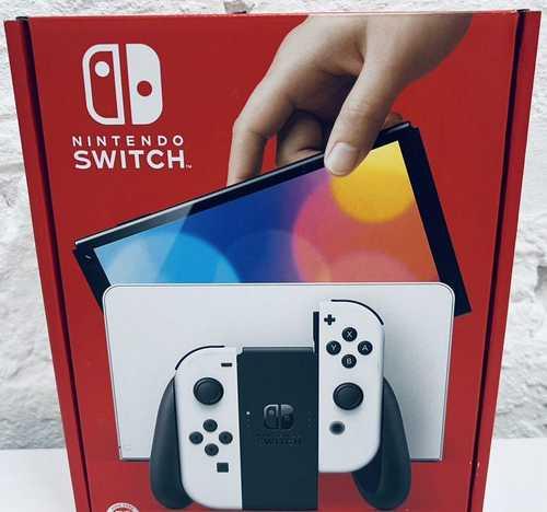 Игровая консоль Nintendo Switch oled White