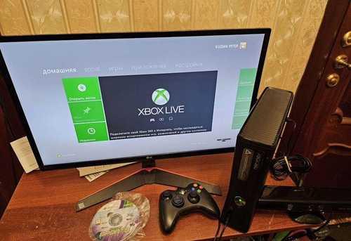 Microsoft Xbox 360 S 250 гб kinect