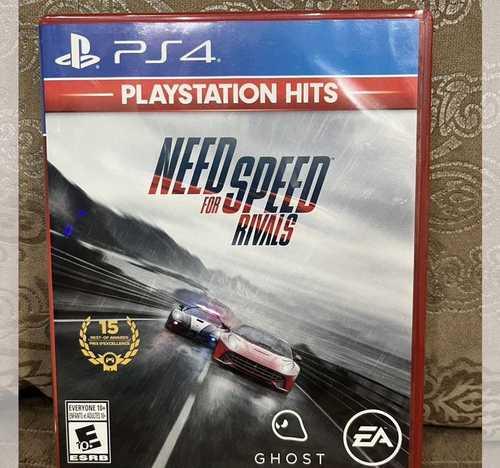 Игра для playstation ps4, need for speed rivals