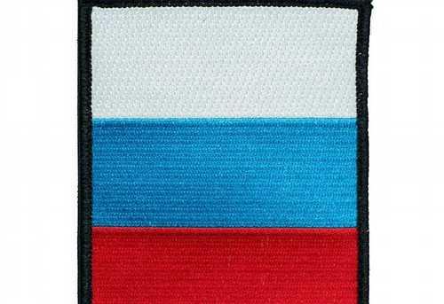 Патч шеврон с вышивкой для одежды на липучке Флаг