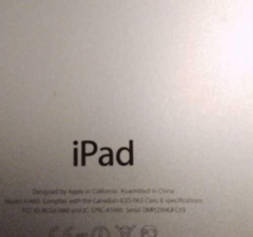 Планшет apple iPad