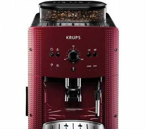 Кофемашина Krups Essential EA810770 красный/черный