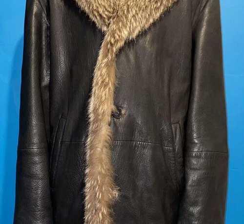 Кожаное пальто Ritter меховое