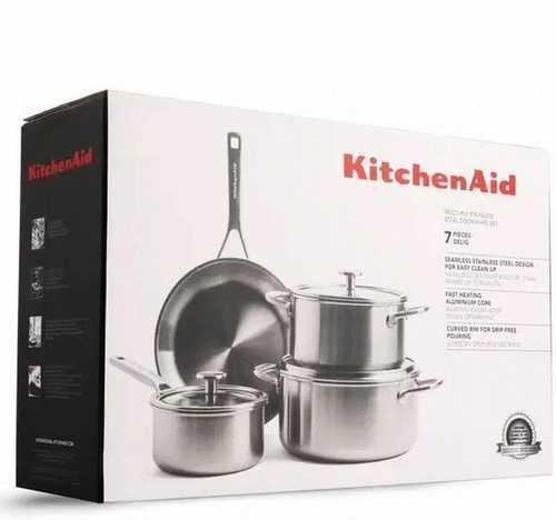 Kitchenaid кастрюли новый набор