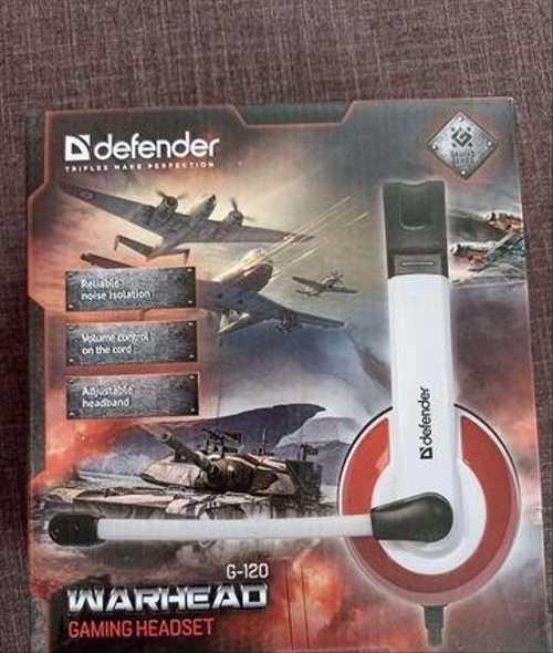 Игровые наушники defender G-120