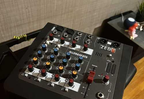 Микшерный пульт allen heath zed 6