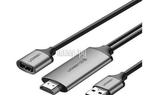 Ugreen CM151 USB - hdmi 1.5m Grey 50291