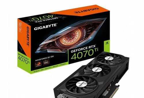 Видеокарта gigabyte RTX4070Ti windforce OC