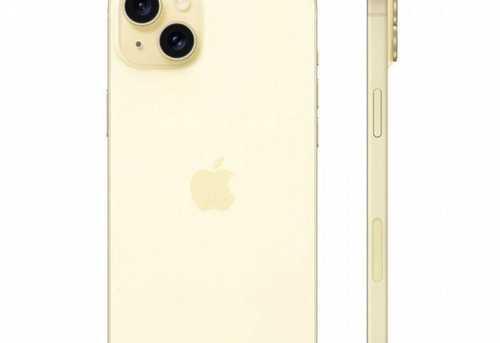 Смартфон Apple iPhone 15 128GB Yellow Dual SIM (na