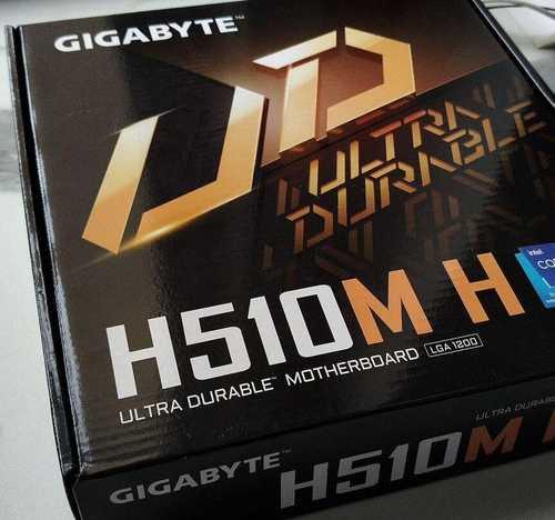 Материнская плата gigabyte h510m h