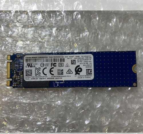 Ssd m2 128 gb toshiba Model KBG30ZMV128G