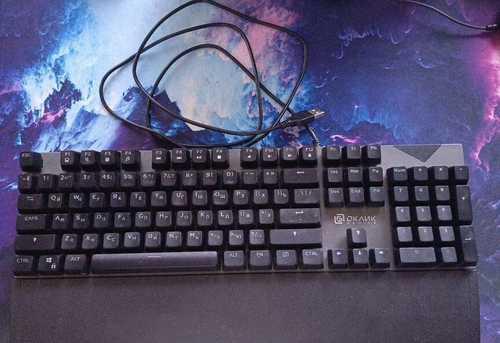 Игровая клавиатура oklick 935G Ragnar Black