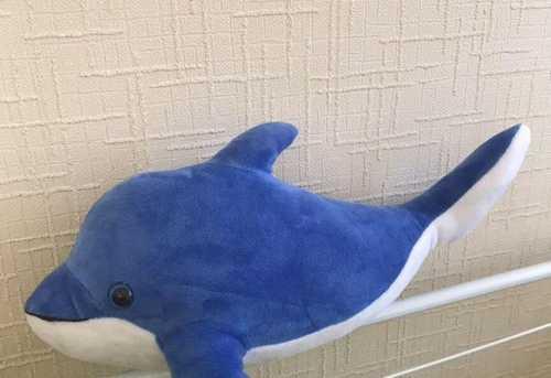 Голубой дельфин детская игрушка. Новая