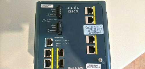 Коммутатор Cisco IE-3000-8TC