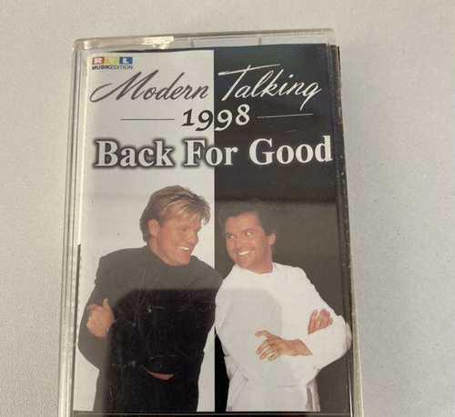 Аудиокассета Modern Talking 1998 Back For Good