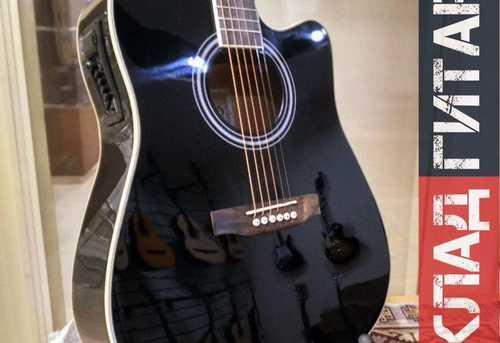 Электроакустическая гитара fabio FAW-702 (BK)