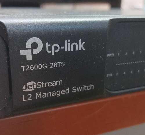 Управляемый коммутатор TP link T2600-28 TS