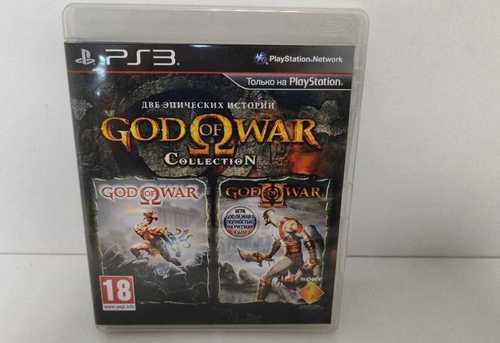 God of War Collection (PS3) диск